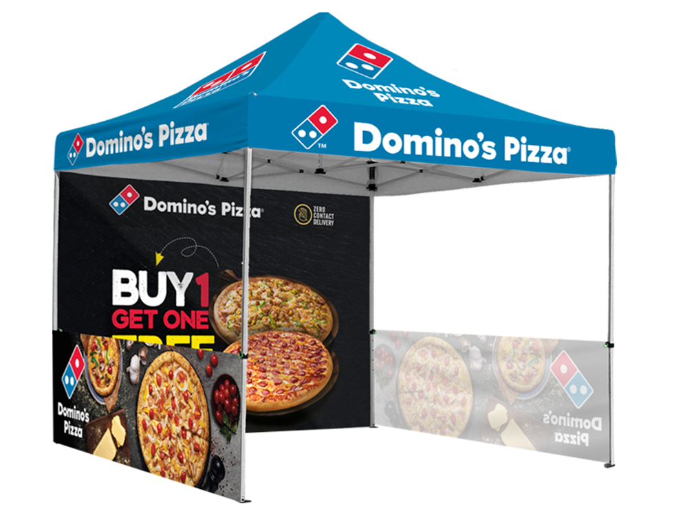 Domino's Pizza Outdoor Event Promotional Package - B2 Displays