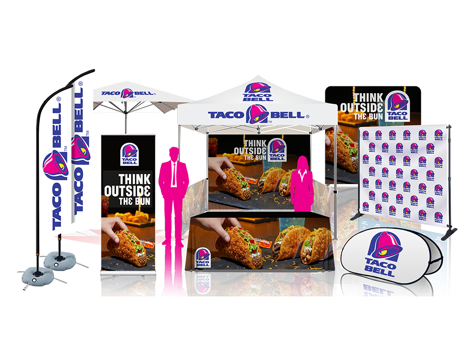 Taco Bell Retail Promotional Package - B2 Displays