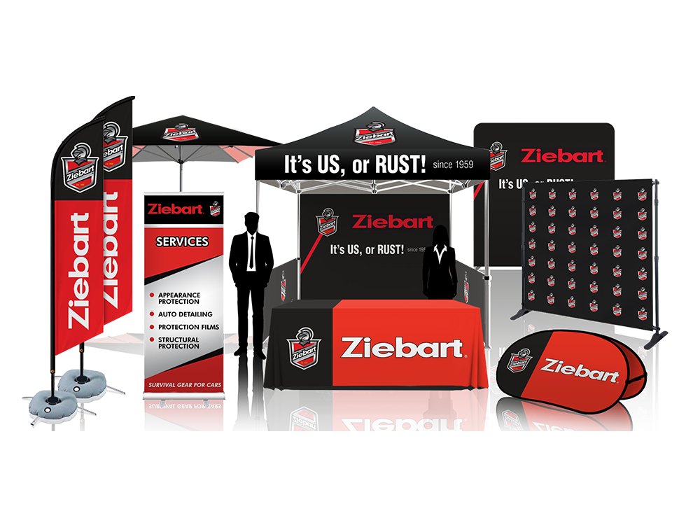 Ziebart Retail Promotional Package - B2 Displays
