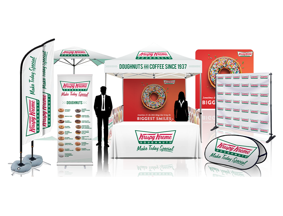 Krispy Kreme Retail Promotional Package - B2 Displays