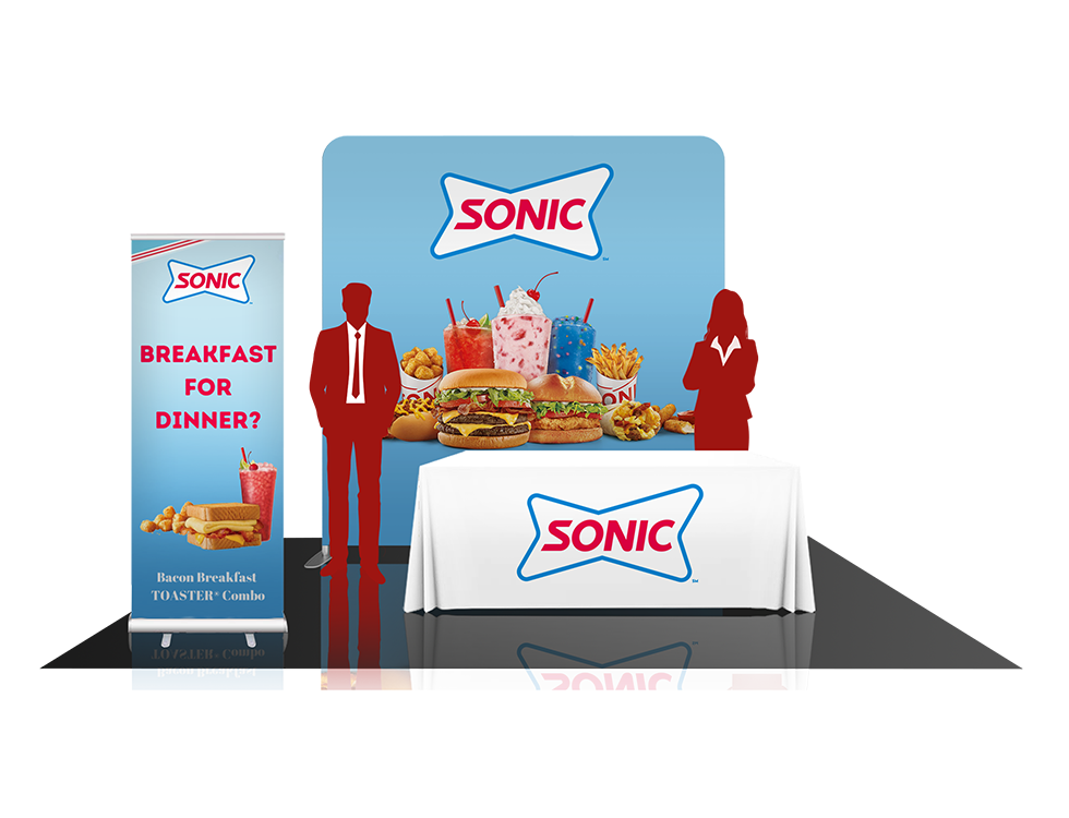 Sonic Drive-In Indoor Event Promotional Package - B2 Displays