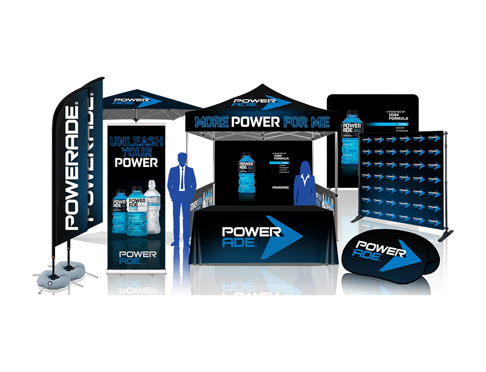 Powerade Retail Promotional Package - B2 Displays